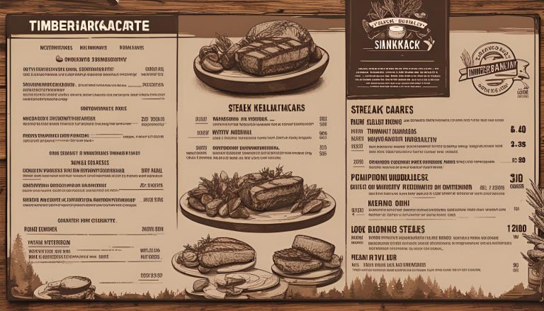 Timberjacks Speisekarte Preise & Preisliste 2025